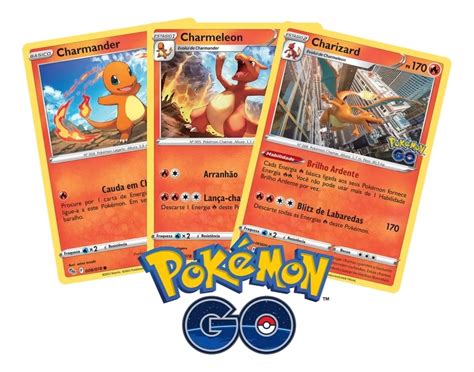 Charmander Charmeleon Charizard Gx Card Pokemon Metal Mebuscar Brasil