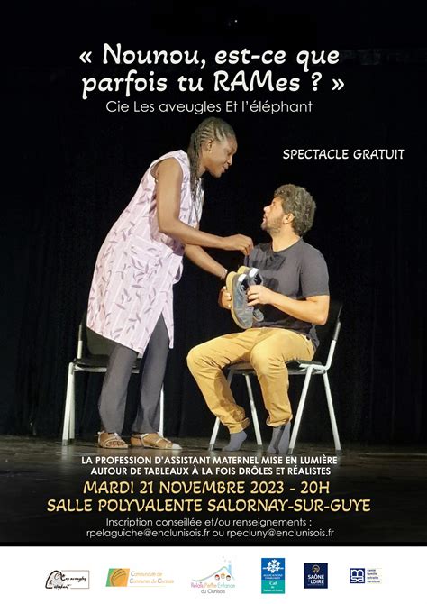 Spectacle Nounou est ce que parfois tu RAMes Communauté de