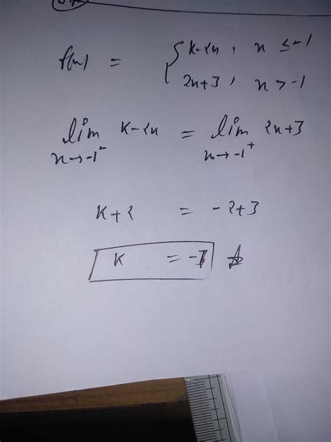let f r→ r be defined by f x k 2x if x 1 if f has a local minimum at x 1 then a