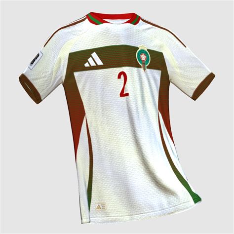 Morocco X Adidas Away Kit FIFA 23 Kit Creator Showcase