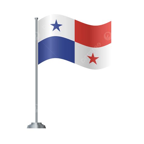 Bandeira Do Panam Bandeira Canal Do Panam Png Transparente Gr Tis The