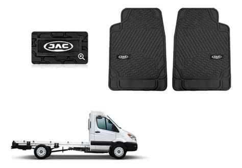 Par Tapetes Delanteros Logo Jac Sunray Chasis A Mercadolibre