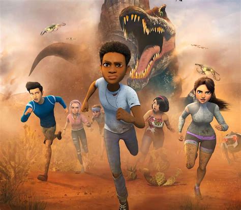 A aventura continua no trailer da 4ª temporada de Jurassic World