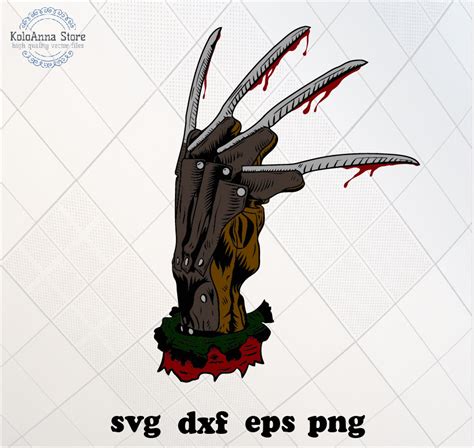Sweet Dreams Svg Freddy Svg Freddy Krueger Svg Nightmare Etsy Ireland