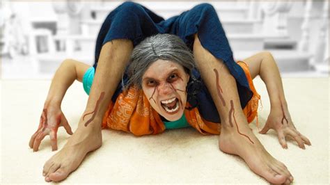 Súper Abuela se convierte en zombie en la vida real YouTube