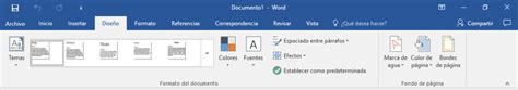 Tutorial La ficha Diseño en Word 2013 2016 2019 Buscar Tutorial