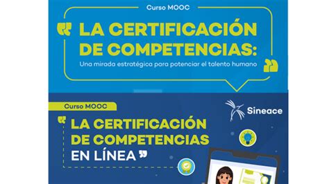 Sineace lanza cursos MOOC sobre certificación de competencias