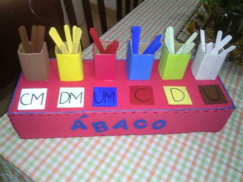 Como Fazer Um Abaco Material Reciclado