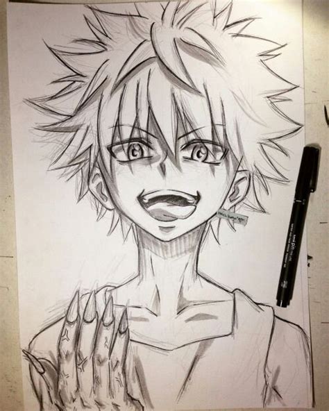 Mi Dibujo De Killua Hunter X Hunter Amino