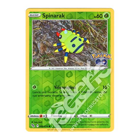006 078 Spinarak Comune Reverse IT MINT Federicstore