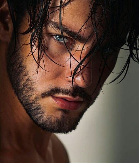Beautiful Men Faces Gorgeous Men Stubble Beard Blue Eyed Men