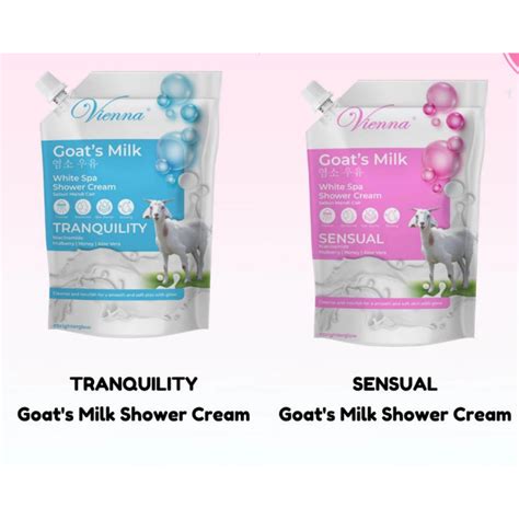 Jual Vienna Shower Cream Goat S Milk 500ml Sabun Mandi Cair Shopee
