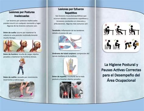 La Higiene Postural Y Pausas Activas Correctas Para El Desempe O Del