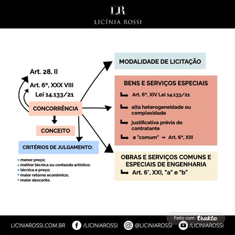 Licitação Lei 14 133 21 Disciplinas Licínia Rossi