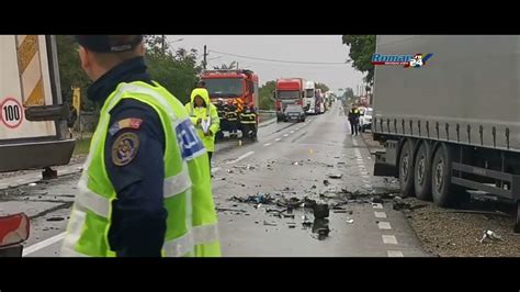 Tragedie astăzi la Tețcani Neamț pe E 85 o fată de 16 ani a murit 4