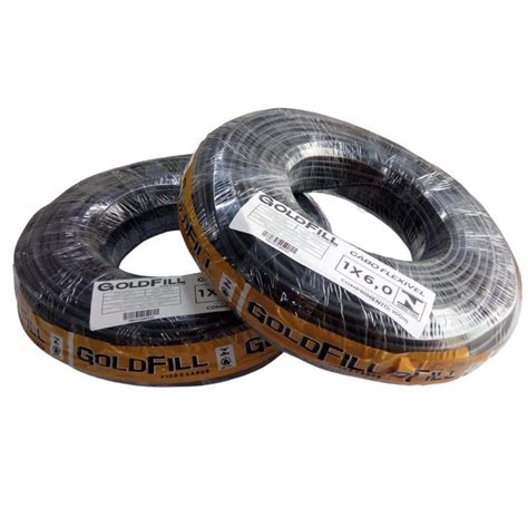 Cabo Eletrico Fio Flexivel 6 MM 100 Metros Anti Chamas Decor Luze