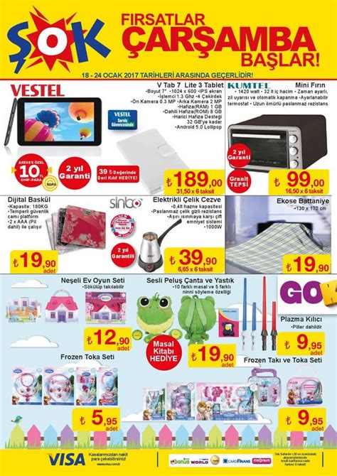 ŞOK 18 Ocak 2017 Aktüel Ürünler Katalogu