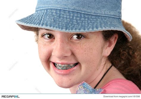 Teen Clipart Smiley With Braces