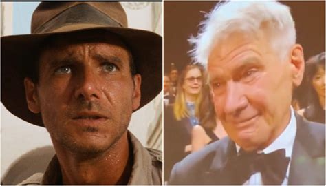 Indiana Jones E O Chamado Do Destino Harrison Ford Chora Em