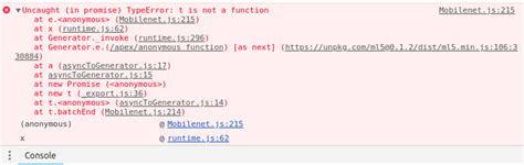 Uncaught In Promise TypeError T Is Not A Function