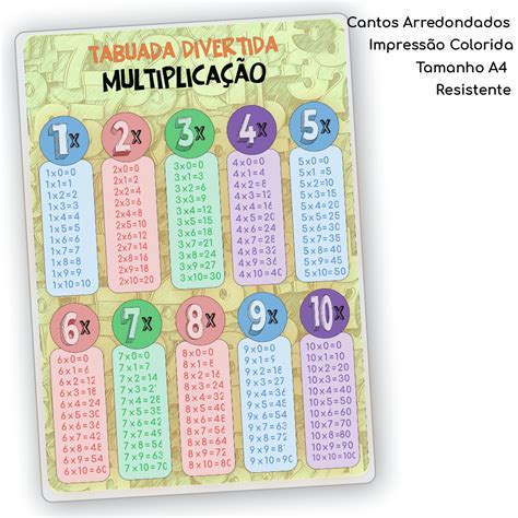COMBO 10 Jogos da Tabuada de Multiplicação SUPER MARIO Aula