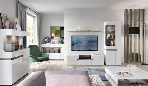 Białe meble do salonu 10 modnych i eleganckich kolekcji świetne