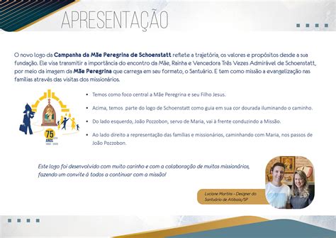 Conhe A A Logo Dos Anos Da Campanha Da M E Peregrina Campanha Da