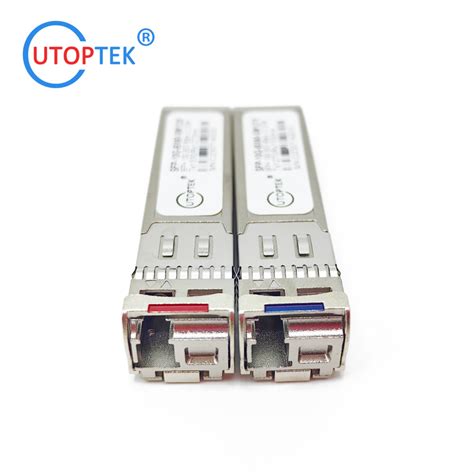SFP 10g Bidi 20km 1270nm 1330nm Single Mode Single Fiber LC Ddm