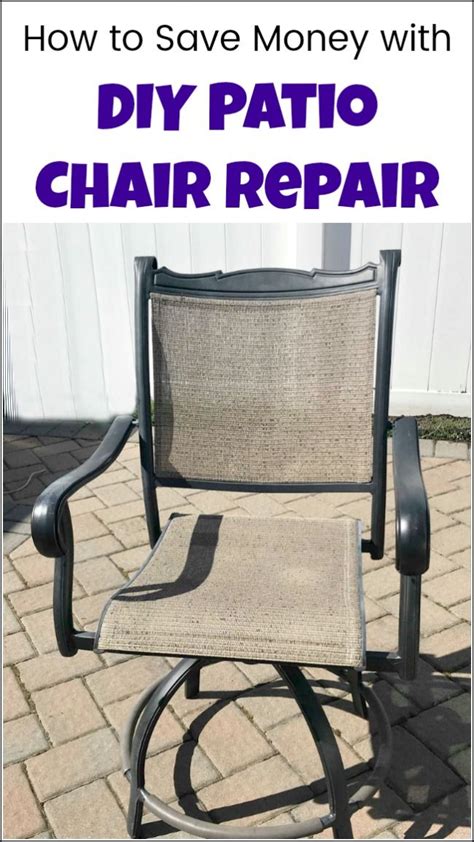 Outdoor Patio Furniture Repair Kits