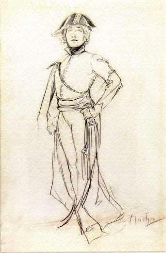 Sarah Bernhardt In The Role Of The Duc De Reichstadt In LAiglon