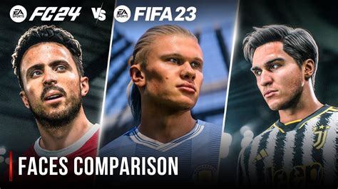 Ea Sports Fc Vs Fifa Faces Comparison Youtube