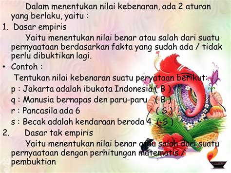 Detail Contoh Nilai Kebenaran Koleksi Nomer