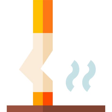 Tobacco Basic Straight Flat Icon