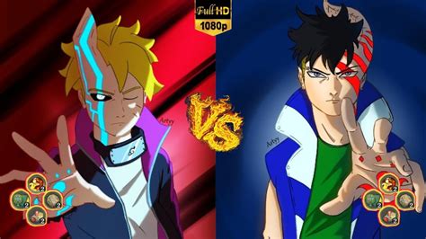 Borushiki Vs Kawaki Uzumaki Youtube