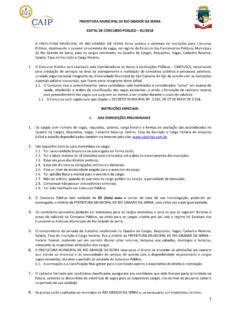 PREFEITURA MUNICIPAL DE RIO GRANDE DA Prefeitura Municipal De Rio