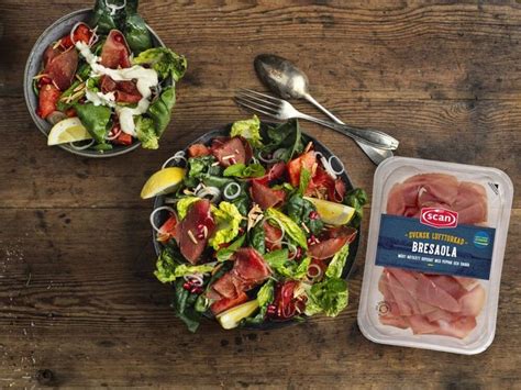 Svensk lufttorkad bresaola milt kryddad med peppar och enbär hur gott