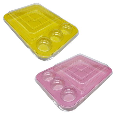 10un Embalagem Flip Fiesta Para Fatia De Bolo Slice Cake E 3 Docinhos