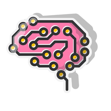 Vector Del Cerebro Vector Premium