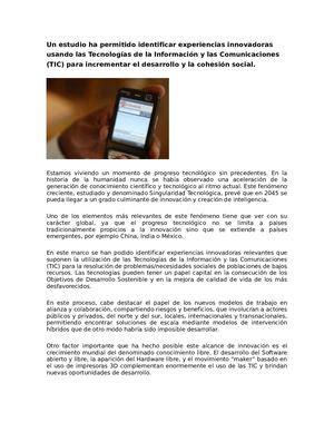 Calaméo Impacto De La Tecnologia En El Desarrollo Humano
