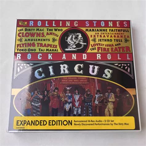 THE ROLLING STONES Rock And Roll Circus 2CD Music Album New Sealed Box