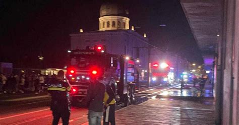 Incendiu în centrul orașului Oradea Flăcările au cuprins o încăpere a