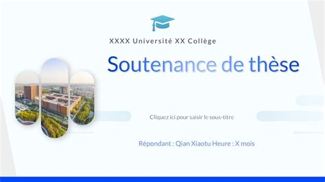 Modèle Présentation Soutenance De Thèse De Fin D études Exemples