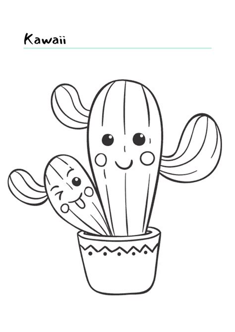 Descubrir 71 Imagen Dibujos Kawaii Para Colorear Pdf Viaterra Mx