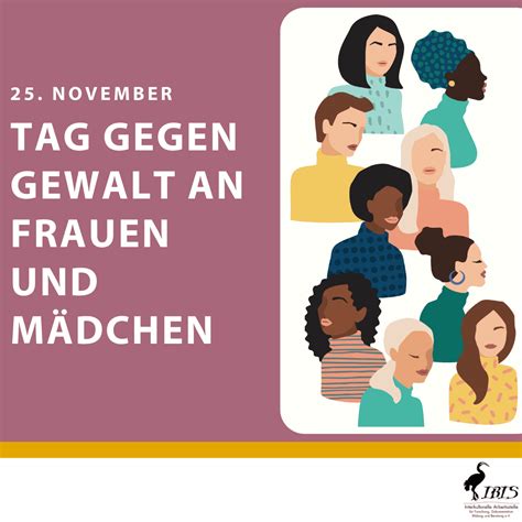 Kundgebung zum Tag gegen Gewalt an Frauen und Mädchen IBIS e V