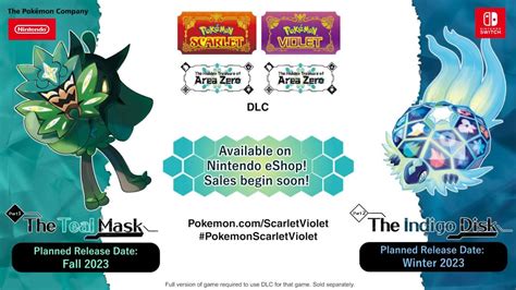 Pokémon Scarlet Violet DLC The Hidden Treasure of Area Zero revealed