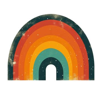 Mom Retro Groovy Rainbow Mom Groovy Flower PNG Transparent Image And