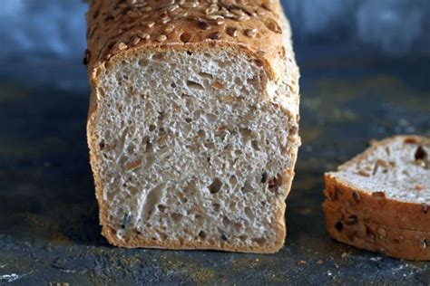 Chleb Pszenno Ytni Ze S Onecznikiem Na Zakwasie Food Thermomix Bread