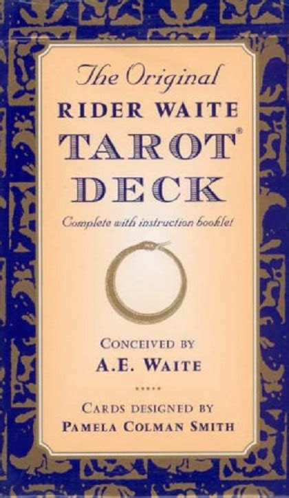 The Original Rider Waite Tarot Deck Arthur Edward Waite