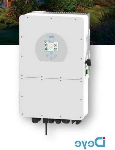 Deye Solar Inverter Deye 12kw 3 Phase Hybrid Inverter High Voltage