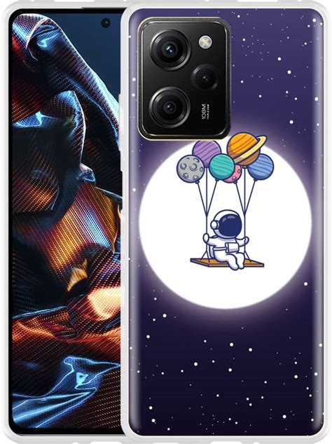 Cazy Hoesje Geschikt Voor Poco X5 Pro Ruimte Schommel Bol